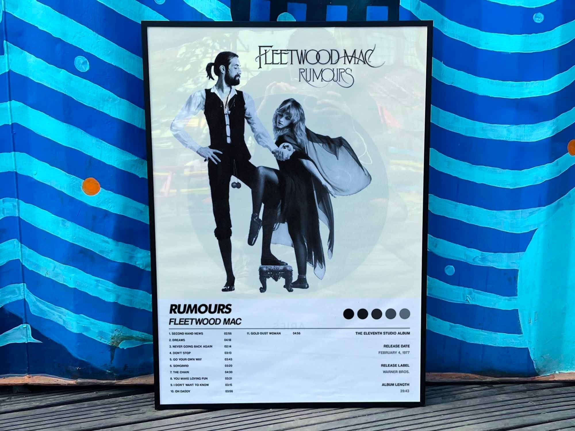 Fleetwood Mac Rumours Album Cover Poster 6 - Inspire Uplift