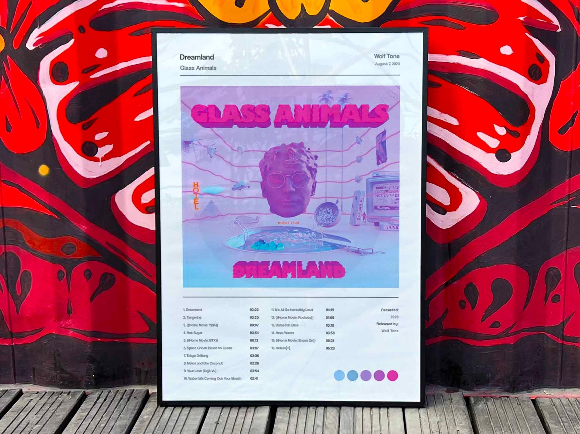 Glass Animals Dreamland Album Cover Poster 5 | Inspire Uplift
