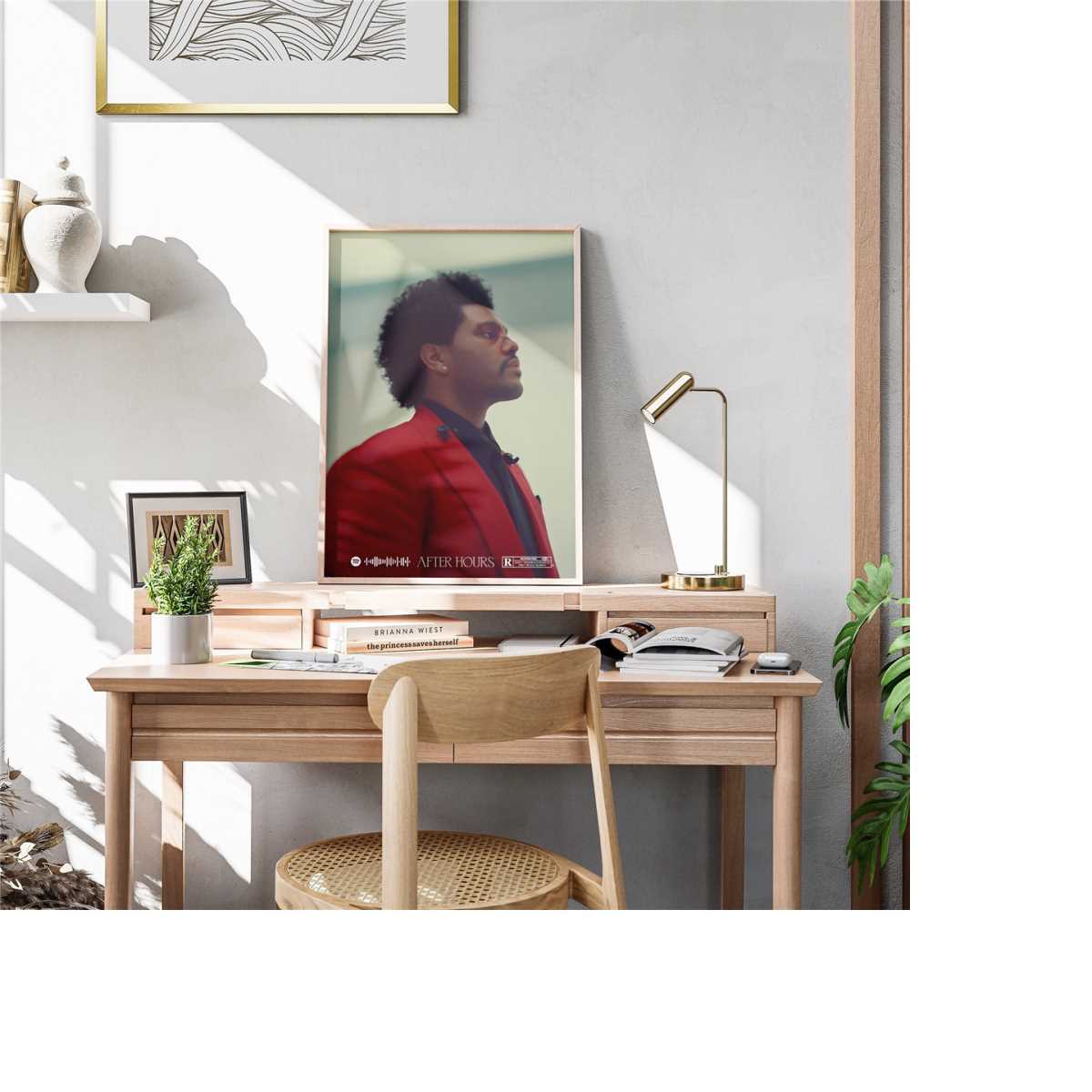 The Weeknd Poster, Xo The Weeknd, Minimalist Posters, | Inspire Uplift