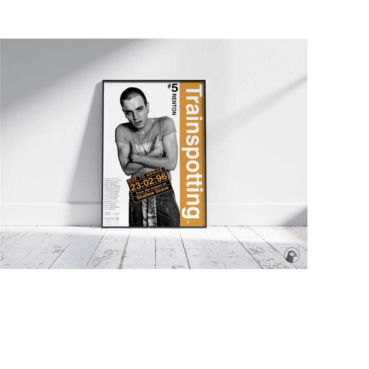Trainspotting Renton - Movie TV Show Classic Poster | Inspire Uplift