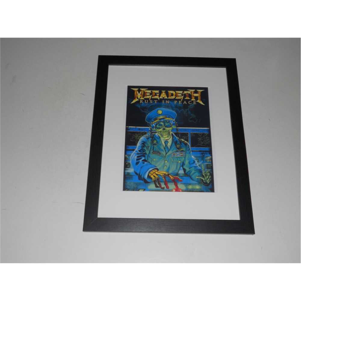 Large Framed Megadeth (Dave Mustaine) Rust in Peace - Inspire Uplift
