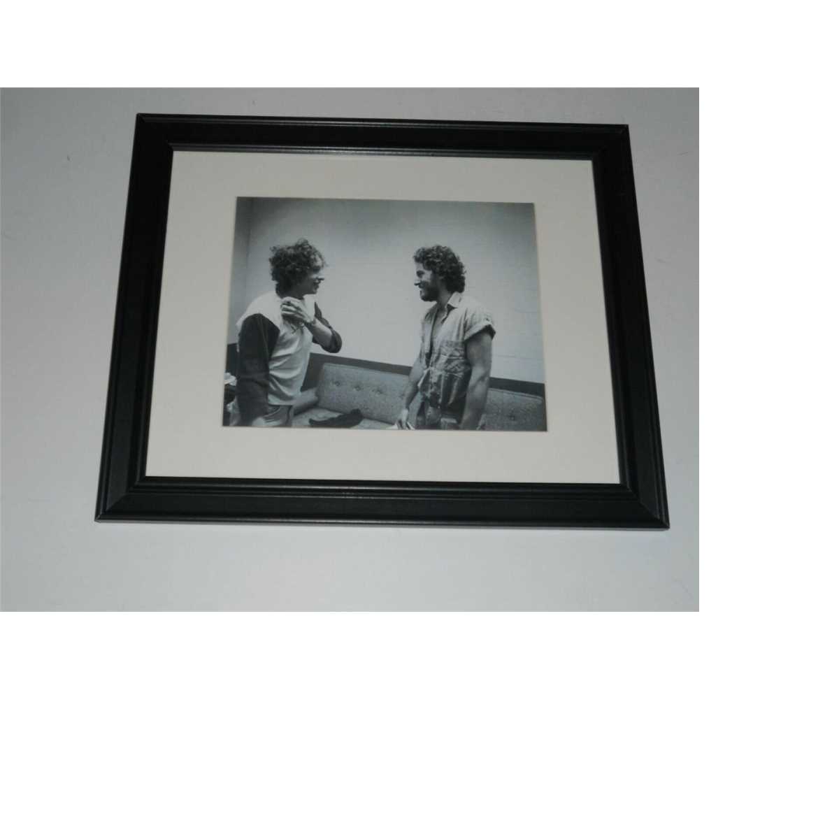 Framed Bruce Springsteen / Bob Dylan Backstage 1975 | Inspire Uplift