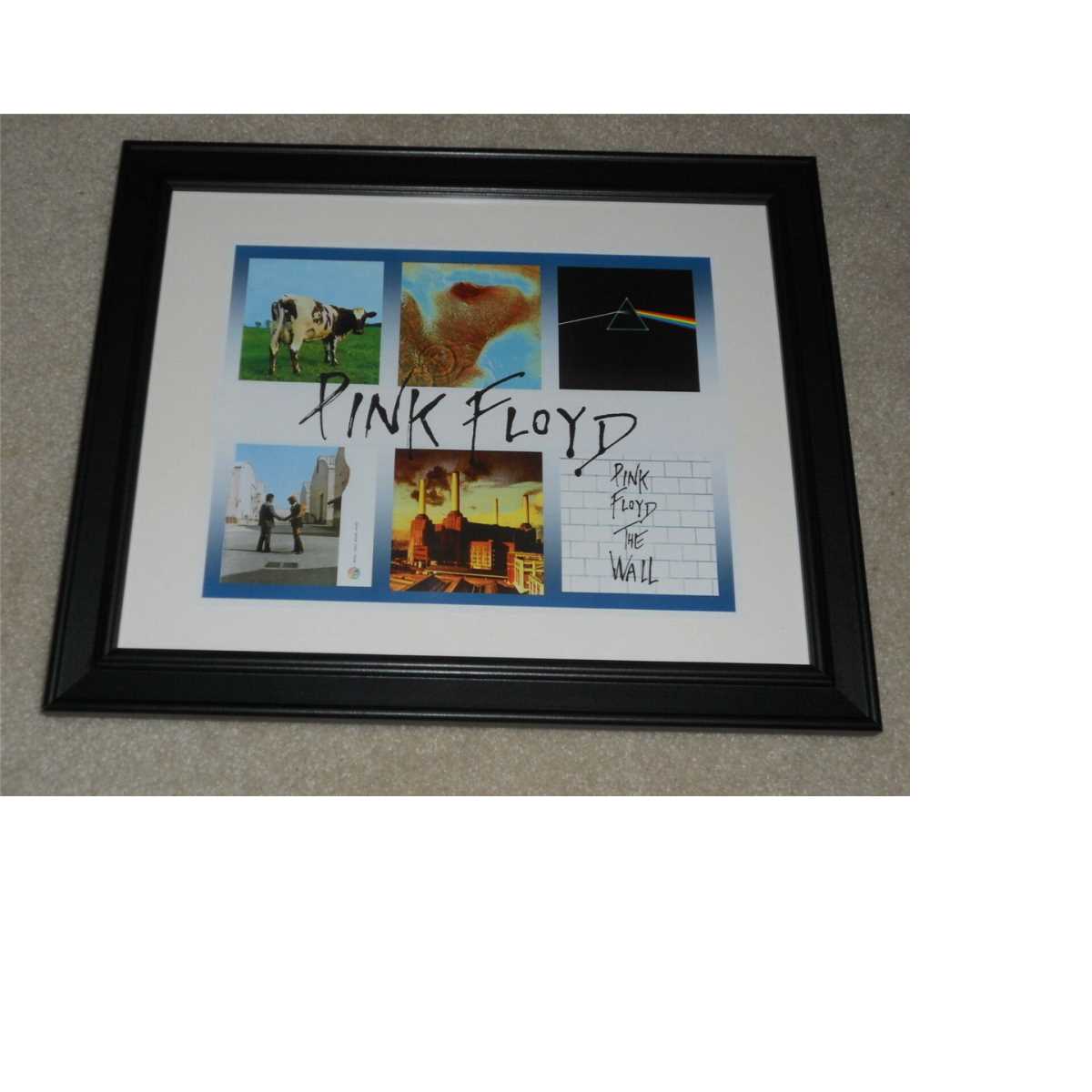 Framed Pink Floyd Album Cover Poster, The Wall, | Inspire Uplift