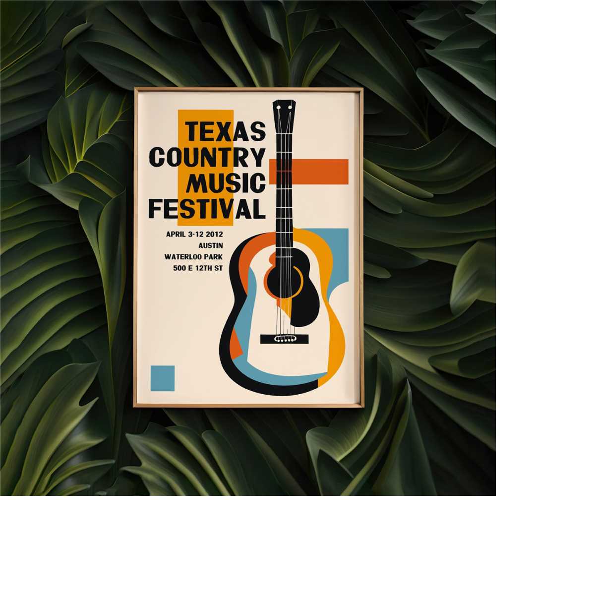 Texas Country Music Festival - Advertising art, country | Inspire Uplift