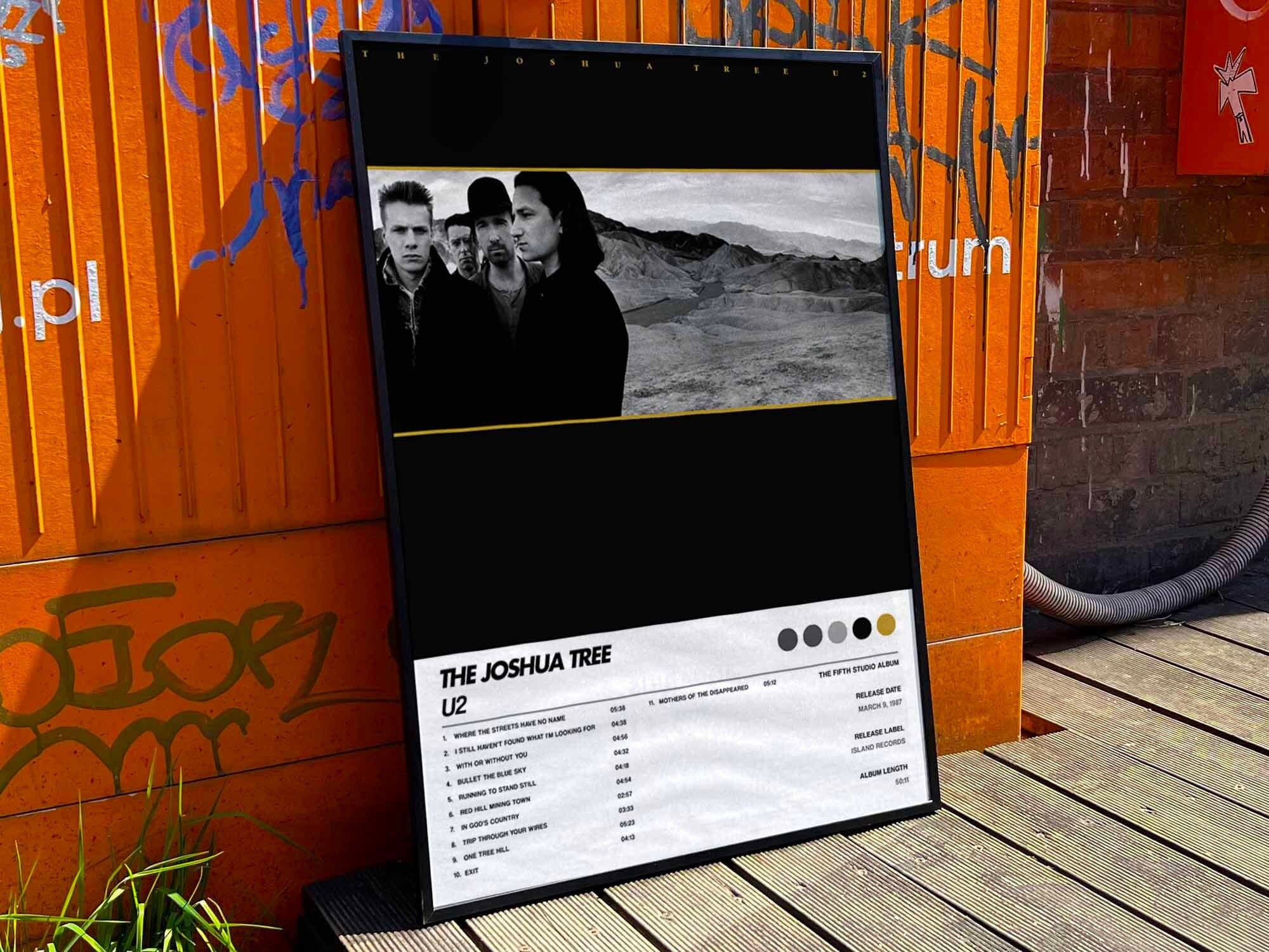 U2 The Joshua Tree Album Cover Poster 6 | Inspire Uplift