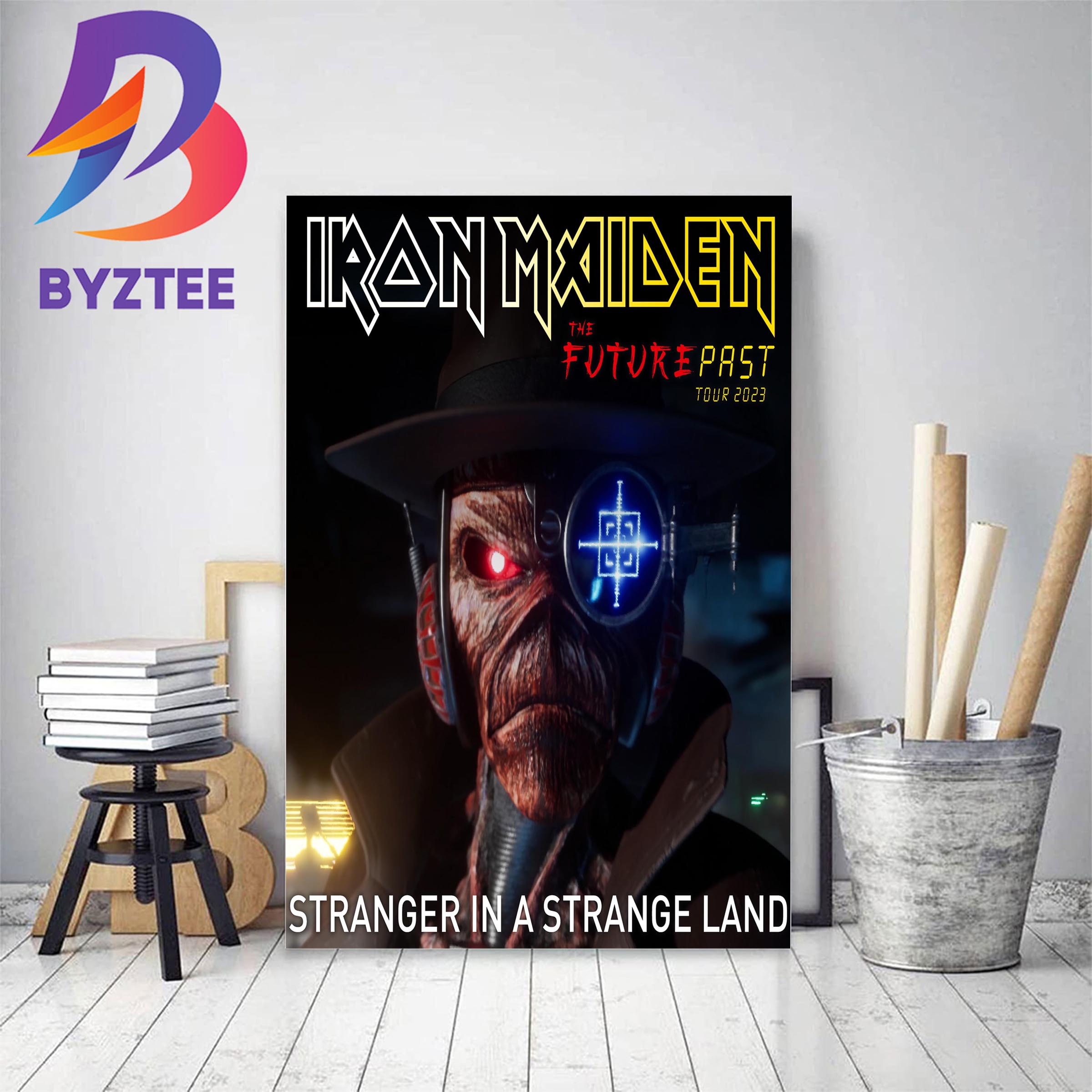 Iron Maiden Poster For Stranger In A Strange Land In The Fut | Inspire ...