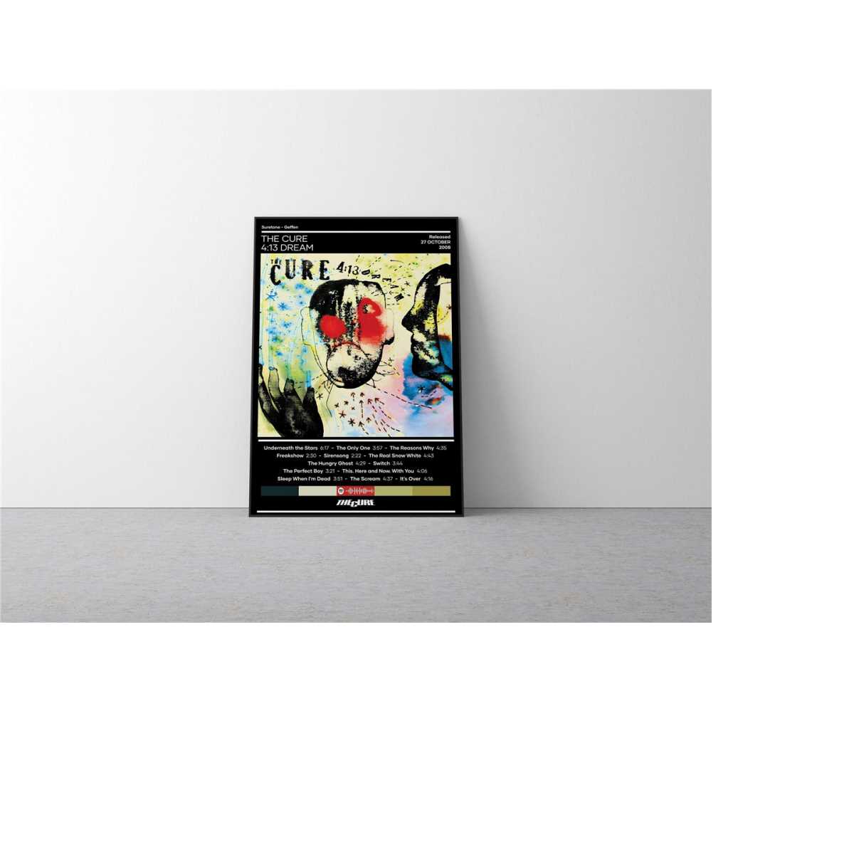 The Cure Poster | 4:13 Dream Poster | - Inspire Uplift