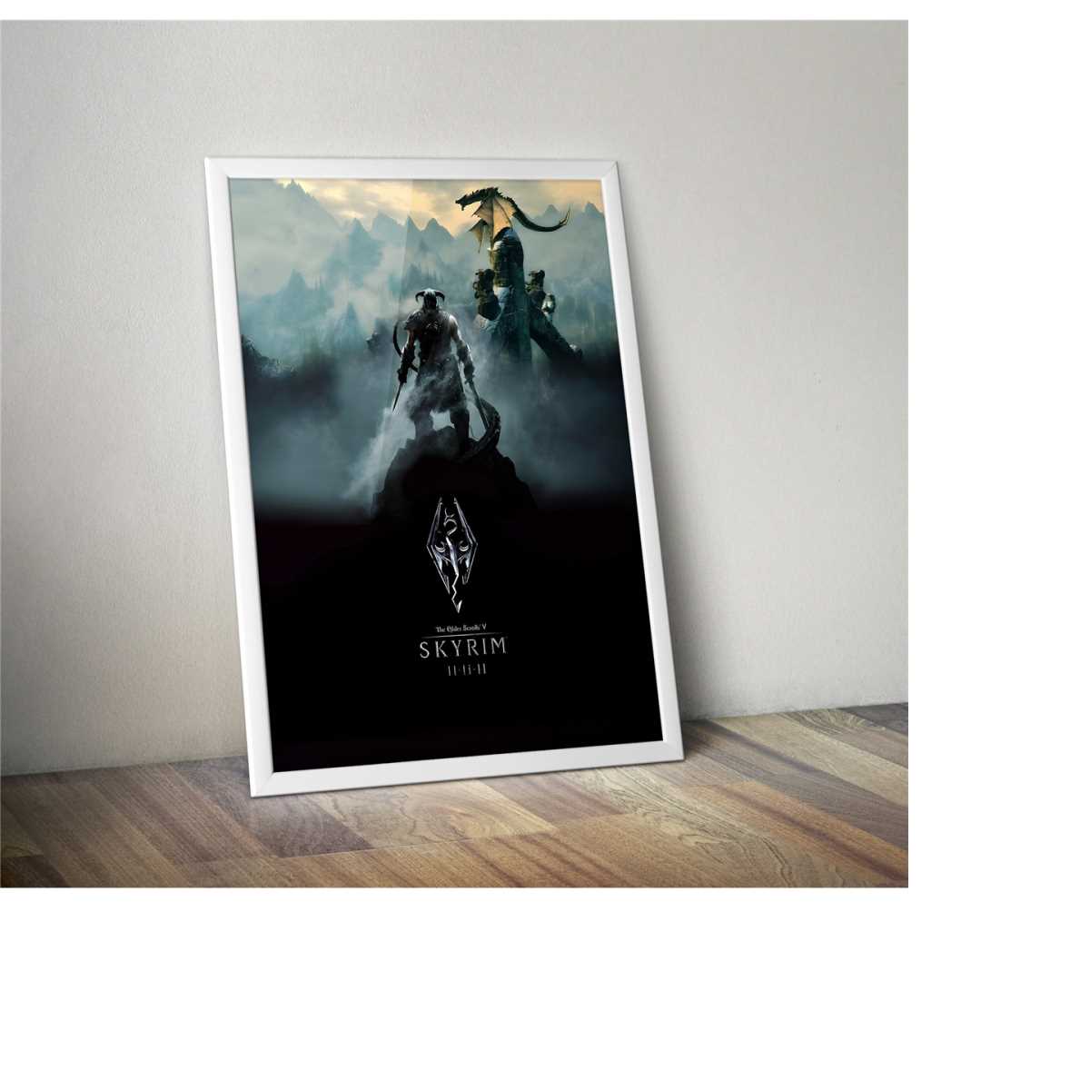 The Elder Scrolls V: Skyrim Poster | Skyrim | Inspire Uplift