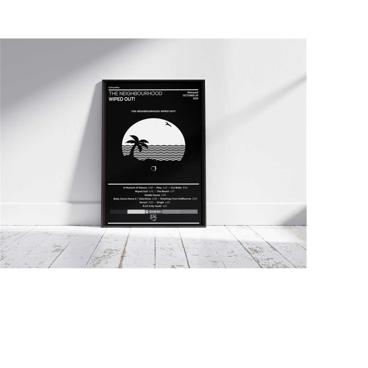 The Neighbourhood Poster | Wiped Out! Poster | - Inspire Uplift