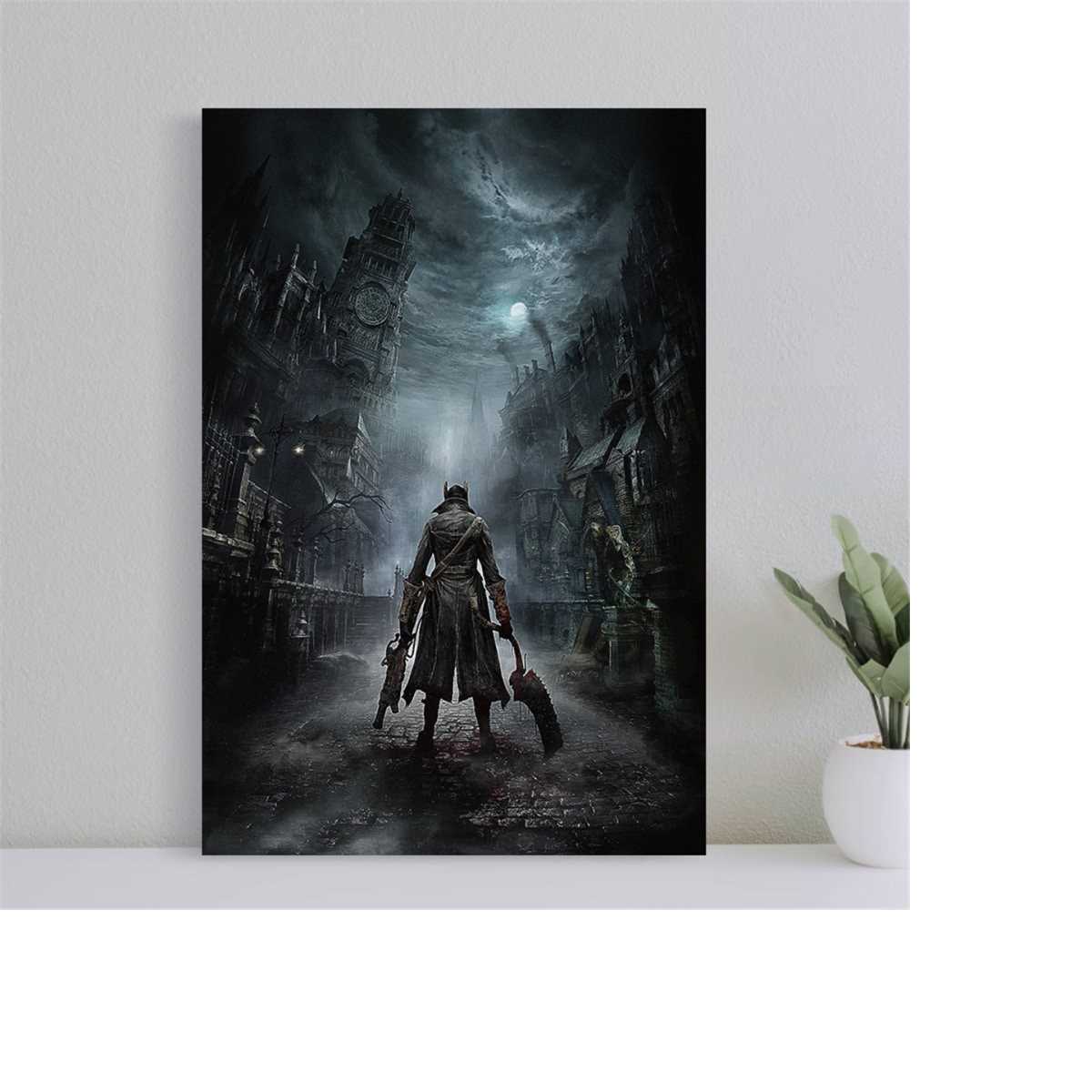 Bloodborne Game Poster, Wall Art Game Print, Art - Inspire Uplift