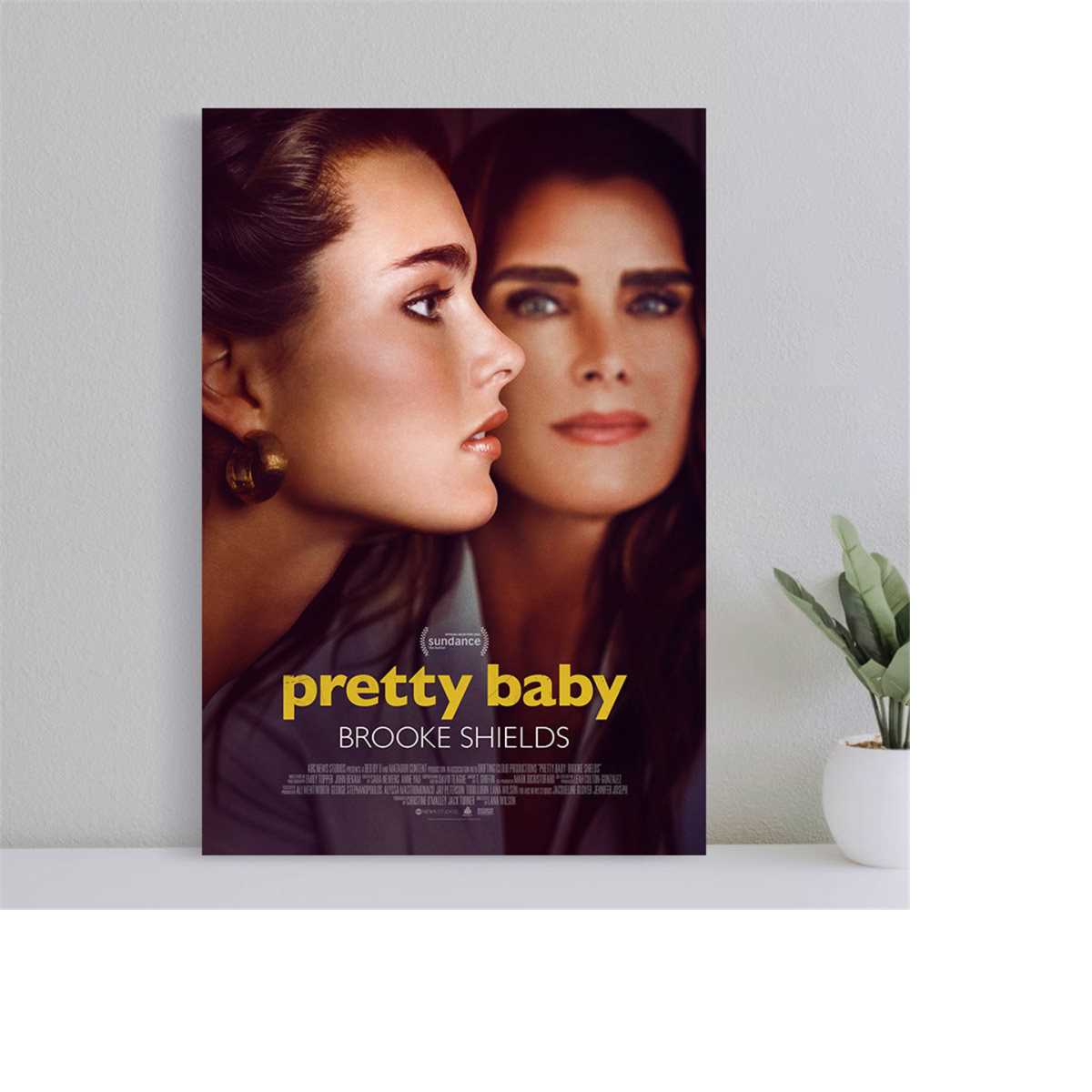 Pretty Baby Brooke Shields Movie Poster, Wall Art - Inspire Uplift