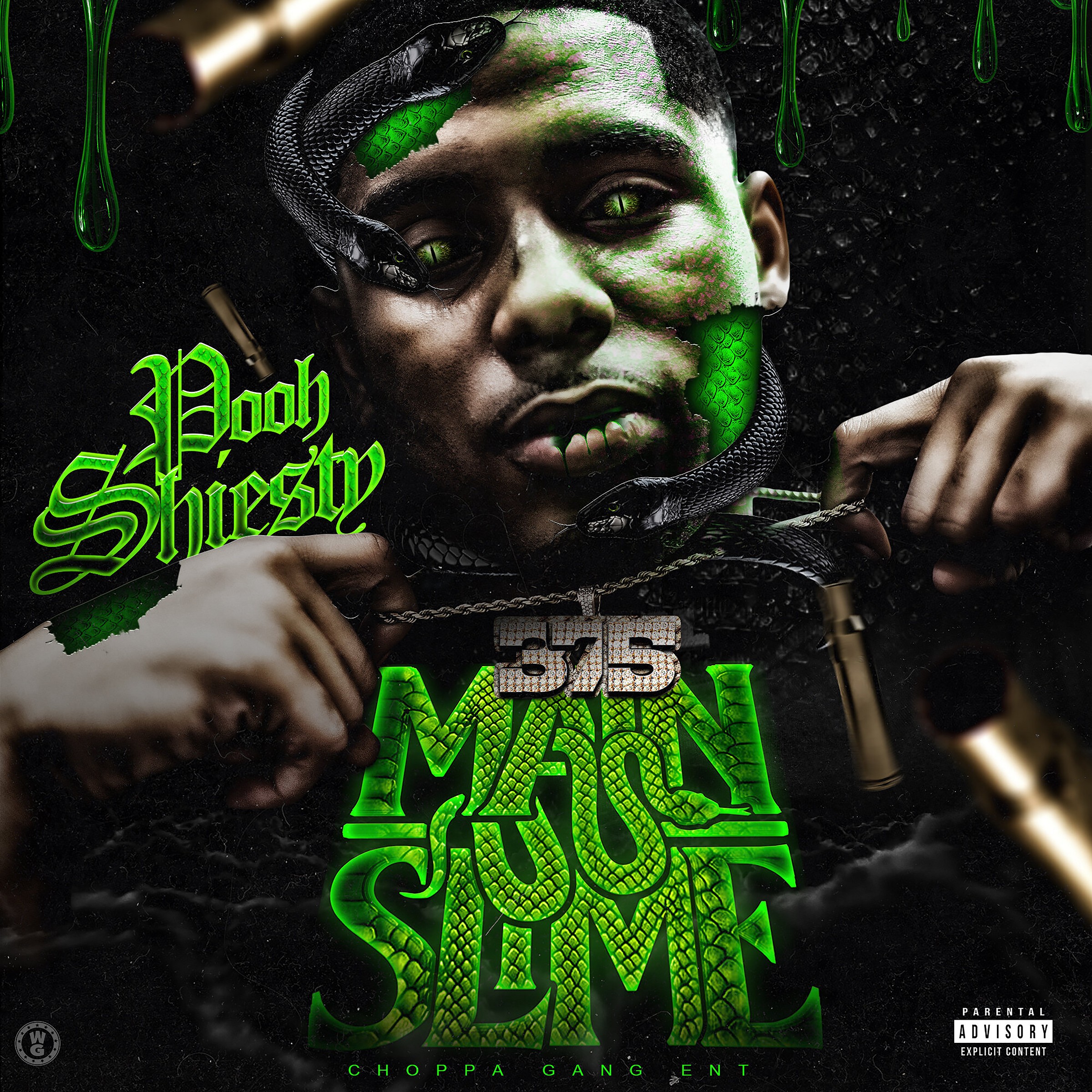 Pooh Shiesty Main Slime Album Cover POSTER | Inspire Uplift