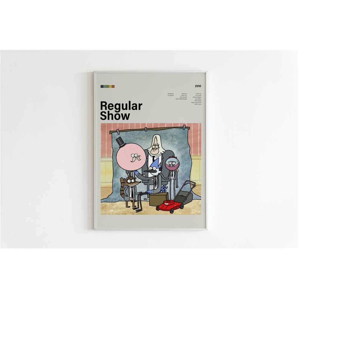 Regular Show Posters: Quirky Artwork" | Inspire Uplift