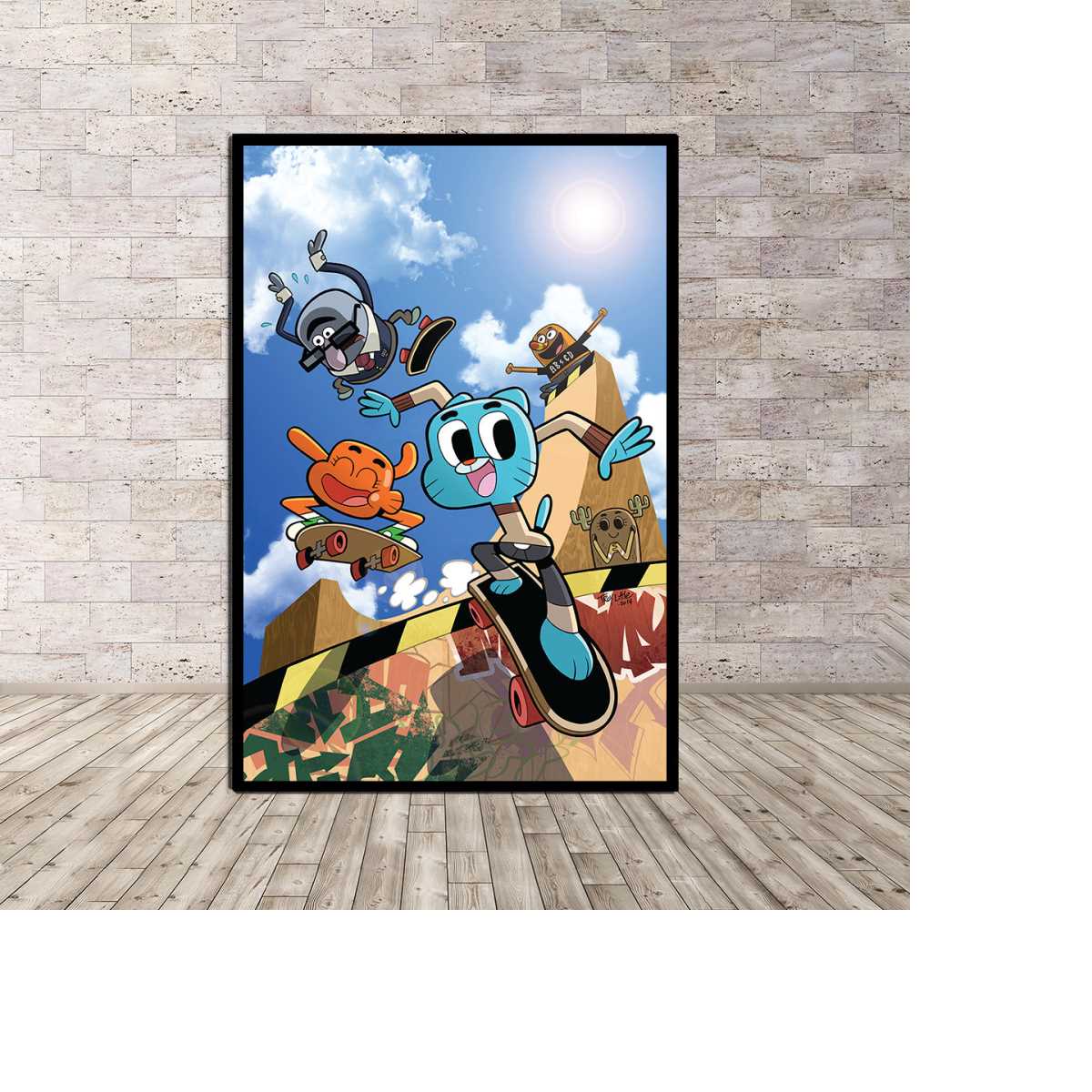 The Amazing World Of Gumball Movie Animation poster | Inspire Uplift