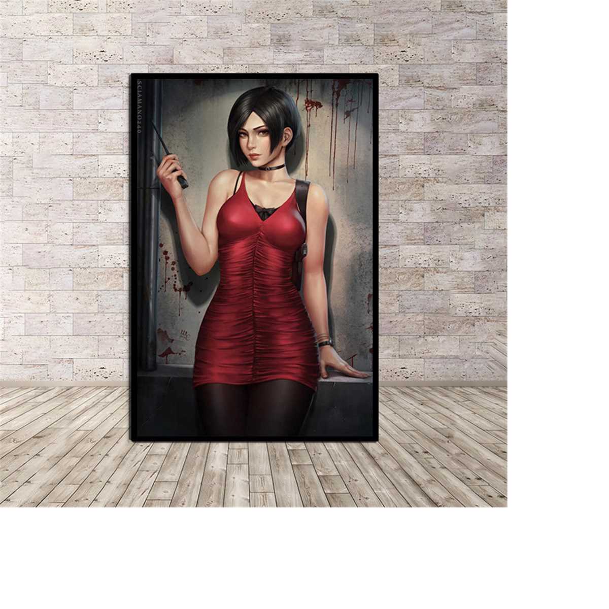 Resident Evil 2019 Ada Wong Biohazard Poster or | Inspire Uplift