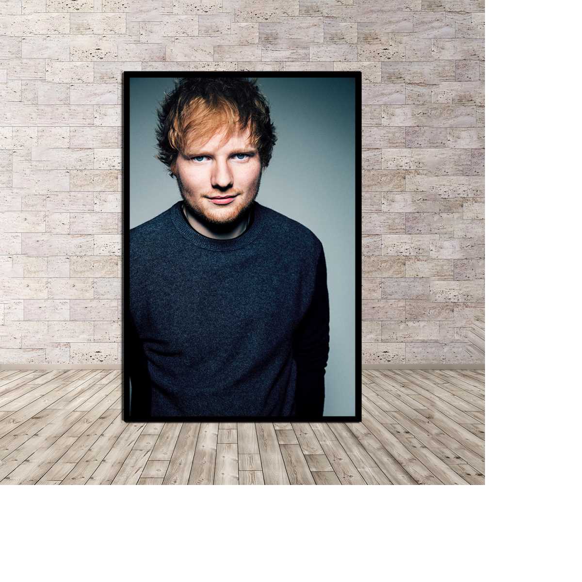 Ed Sheeran Celebrity Singer Musician Artist Poster or | Inspire Uplift