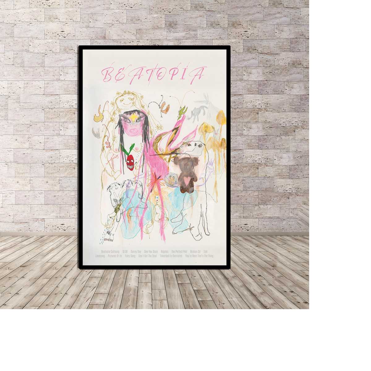 beabadoobee Beatopia Music Album Poster or Canvas Wall | Inspire Uplift
