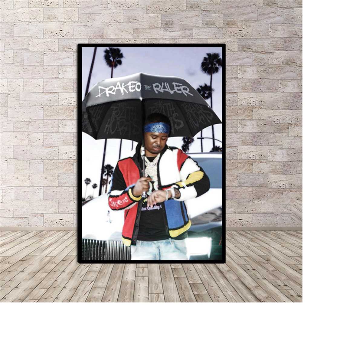 Drakeo The Ruler Rapper The Truth Hurts Poster | Inspire Uplift