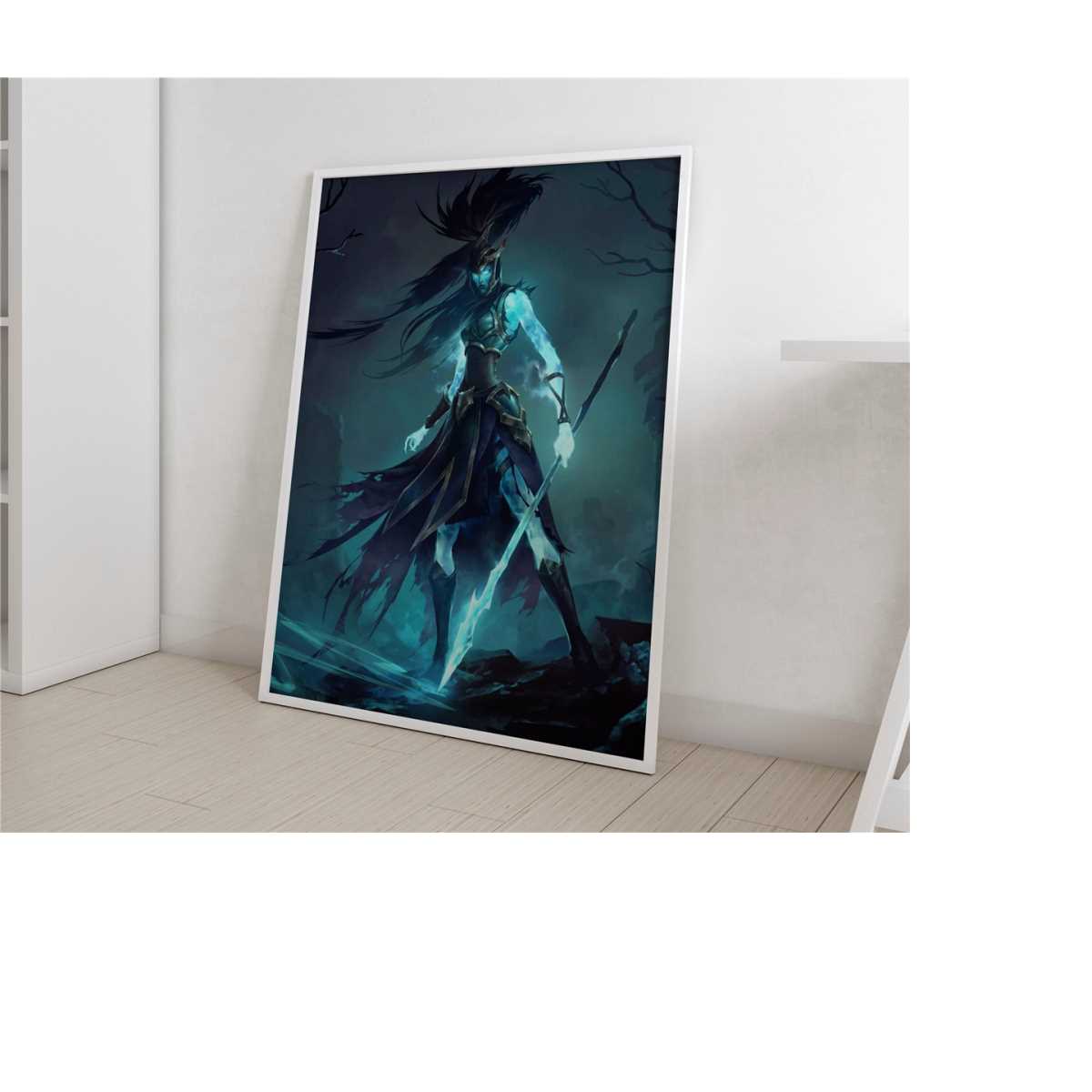 League of Legends Kalista Poster | League of | Inspire Uplift