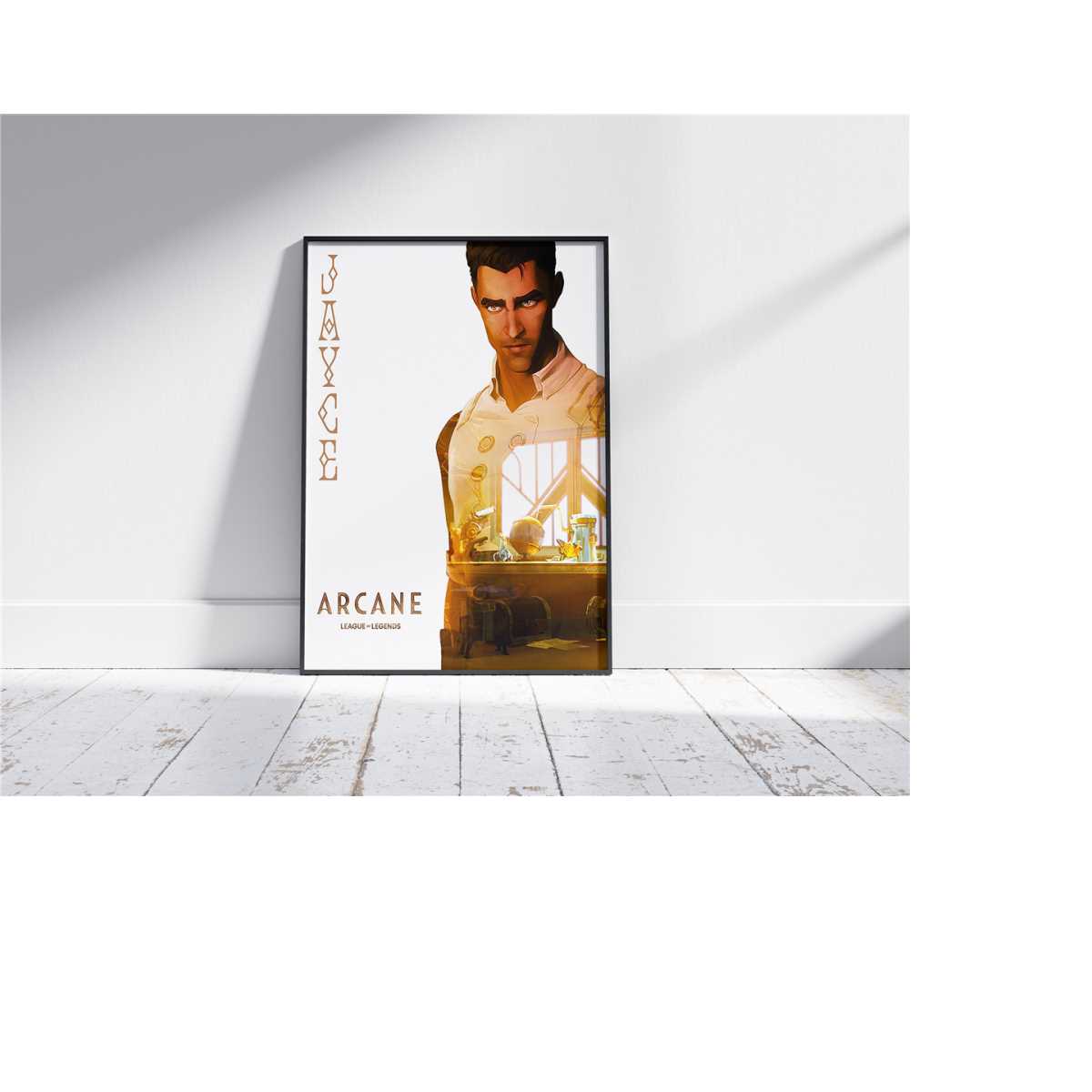 Arcane Poster, League of Legends Poster, Arcane 2021 | Inspire Uplift