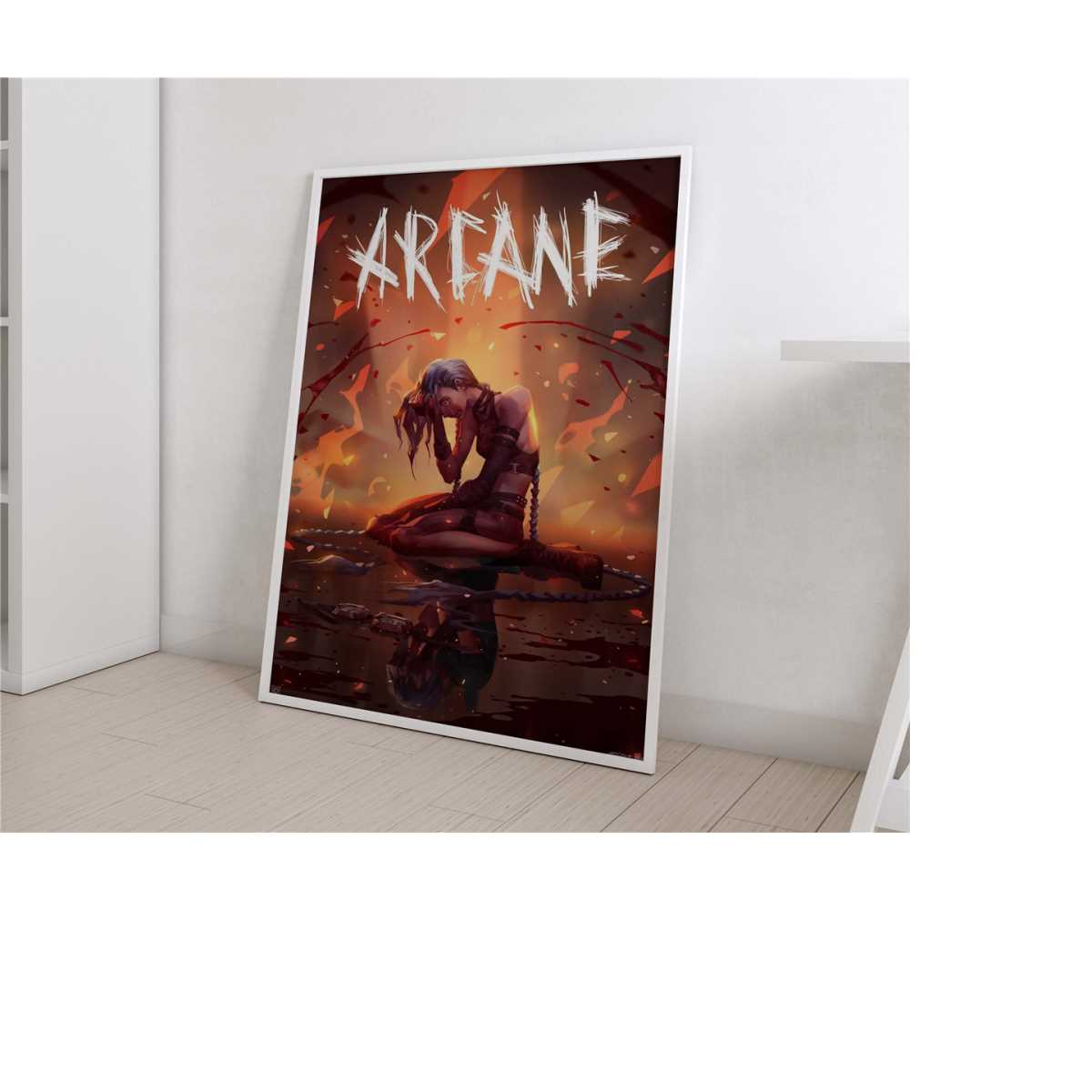 Arcane Poster, League of Legends Poster, Arcane 2021 | Inspire Uplift
