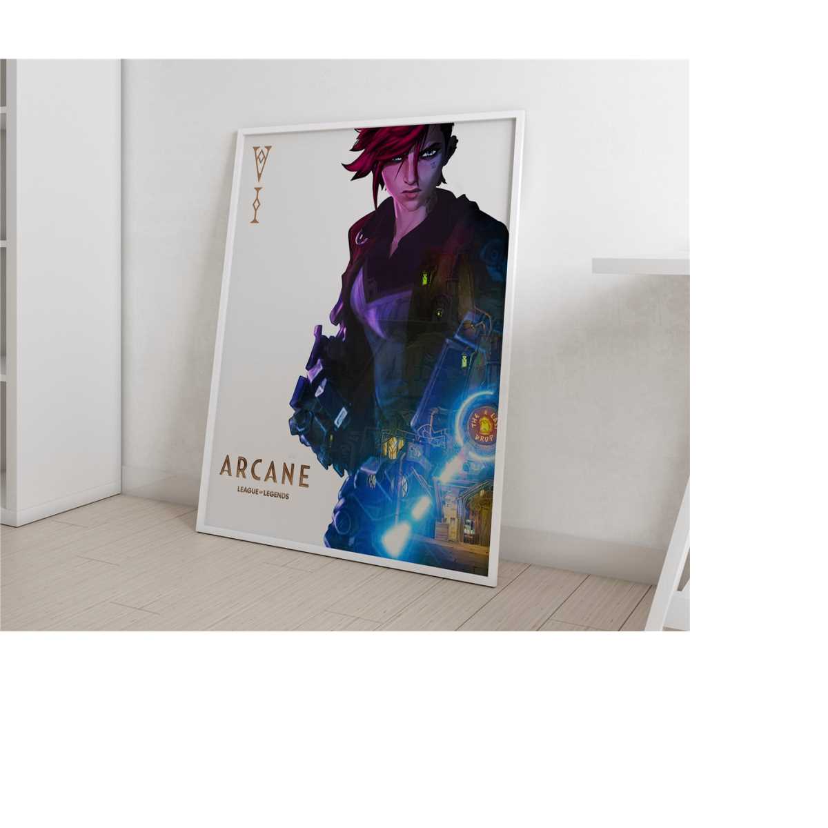 Arcane Poster, League of Legends Poster, Arcane 2021 | Inspire Uplift