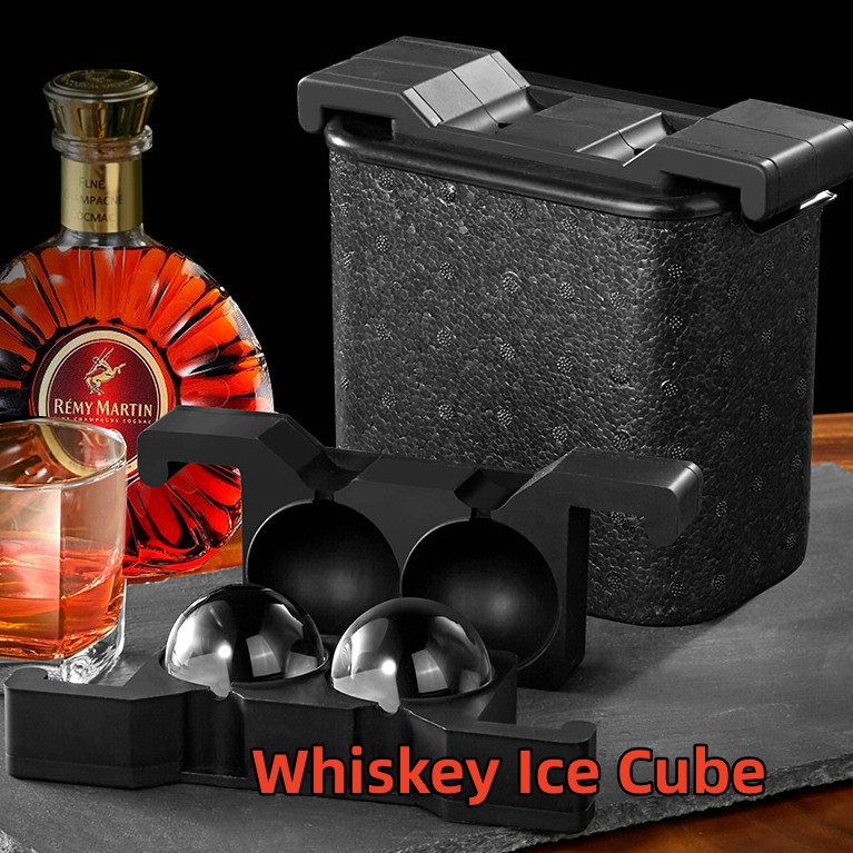 Whiskey Ice Cube Ice Hockey Skull Ice Box Crystal Ice Cube I - Inspire ...