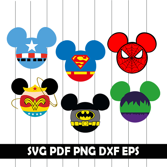 Mickey avenger Svg, Mickey avenger Clipart, Mickey avenger P - Inspire ...