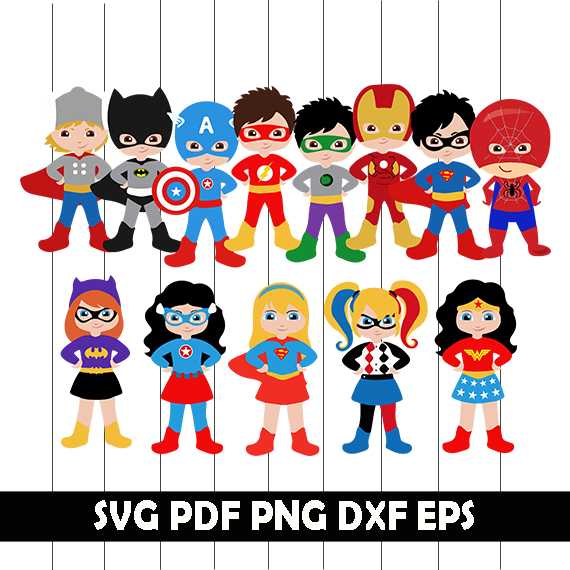 Superhero Svg. Superhero Vector, Superhero Clipart, Superher | Inspire ...