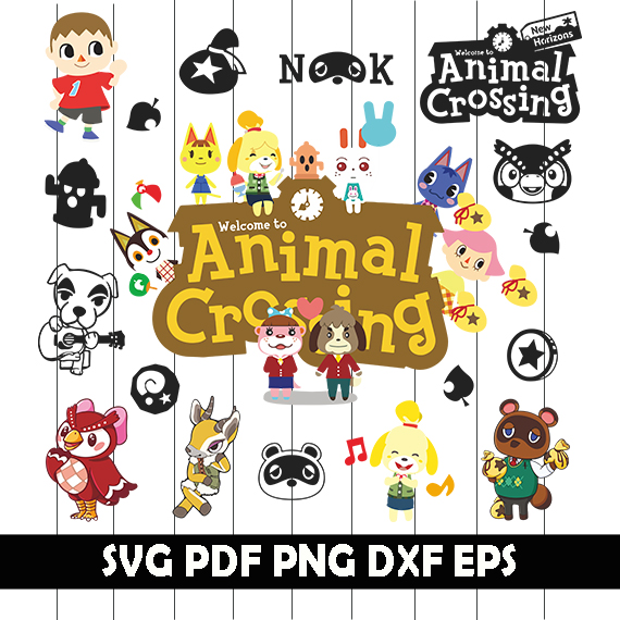 Animal Crossing SVG, Animal Crossing Vector, Animal Crossing | Inspire ...
