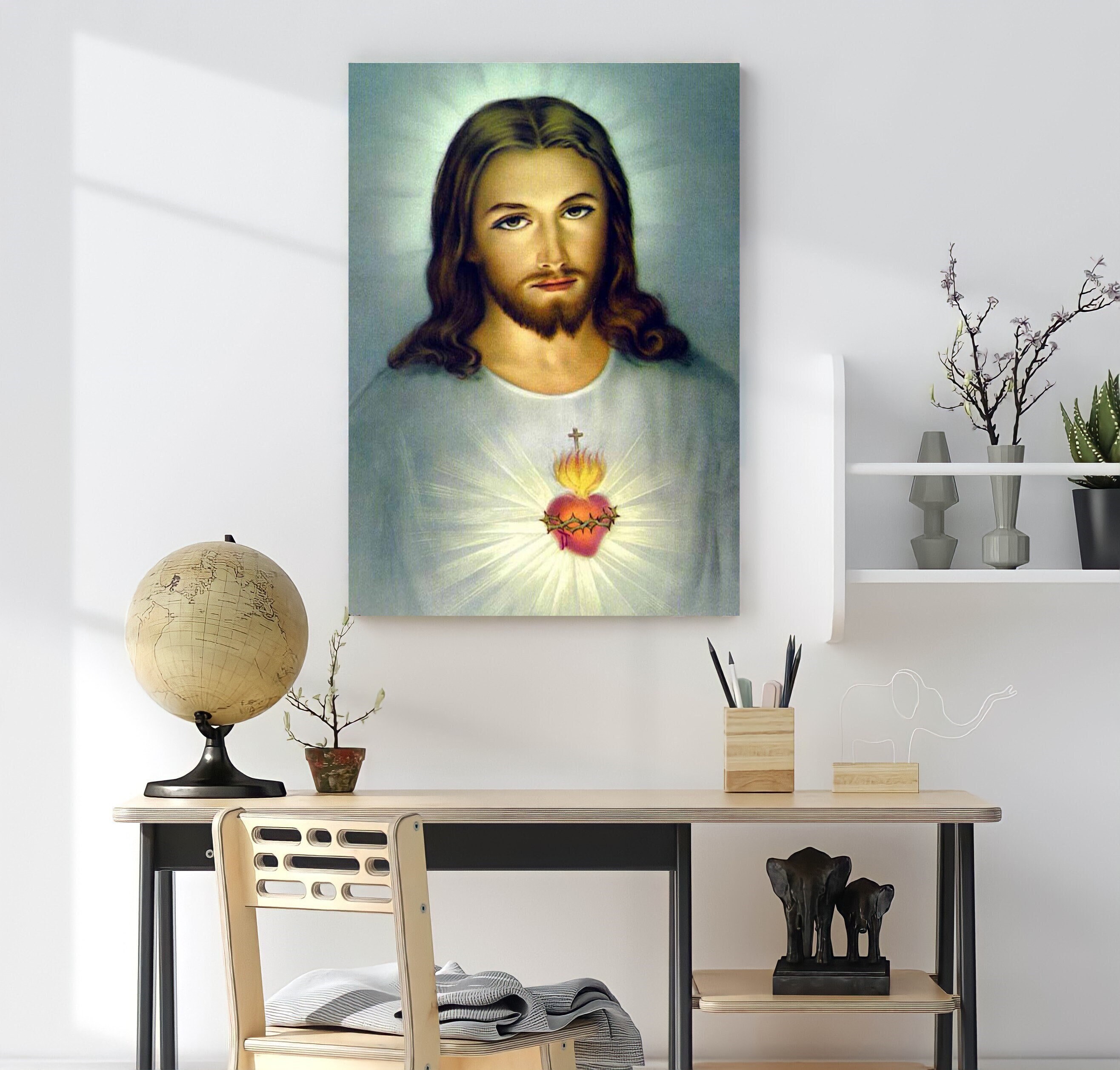 Jesus Christ Canvas,Lord Jesus Poster ,Jesus Print Art, Spir | Inspire ...