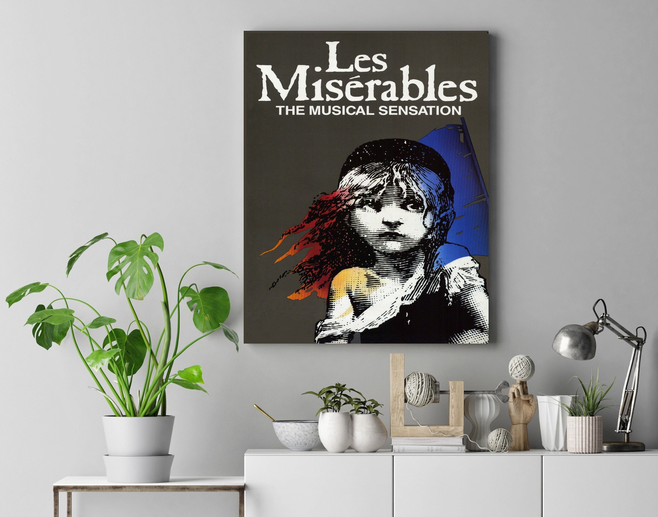 Les Miserables Musical Theatre Poster Les Miserables Musical - Inspire ...