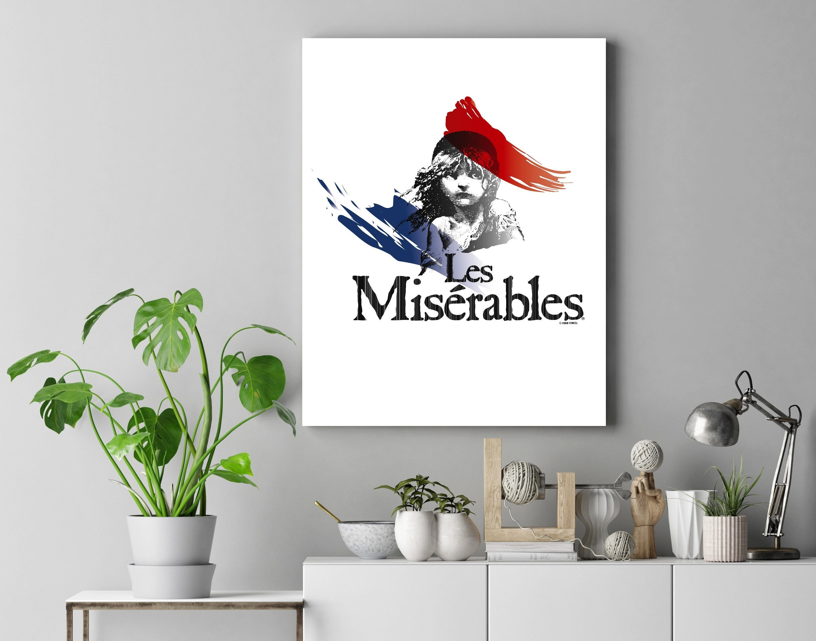 Les Miserables Musical Theatre Poster Les Miserables Musical - Inspire ...
