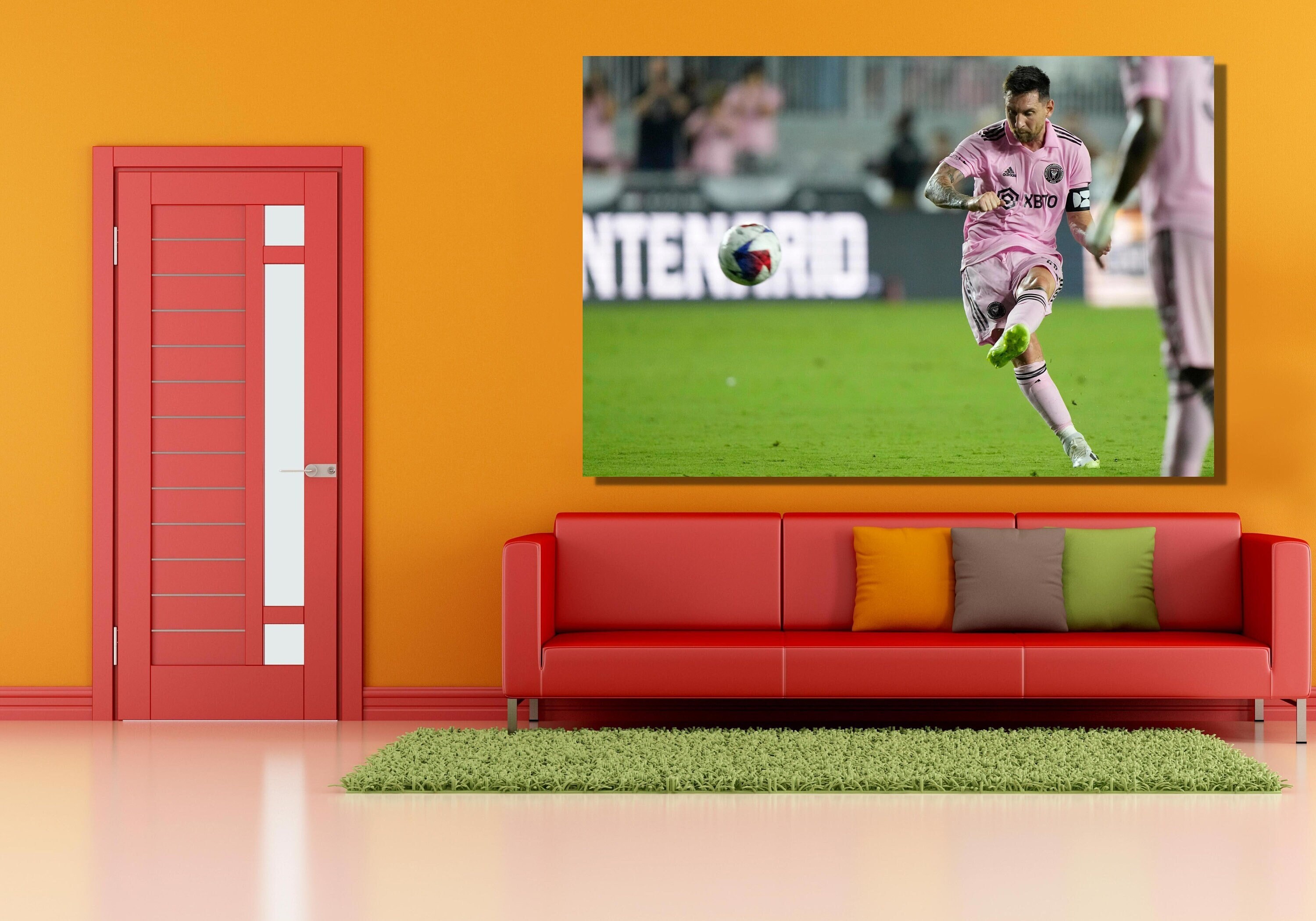 Lionel Messi Painting Print, Lionel Messi Poster, Lionel Mes - Inspire ...