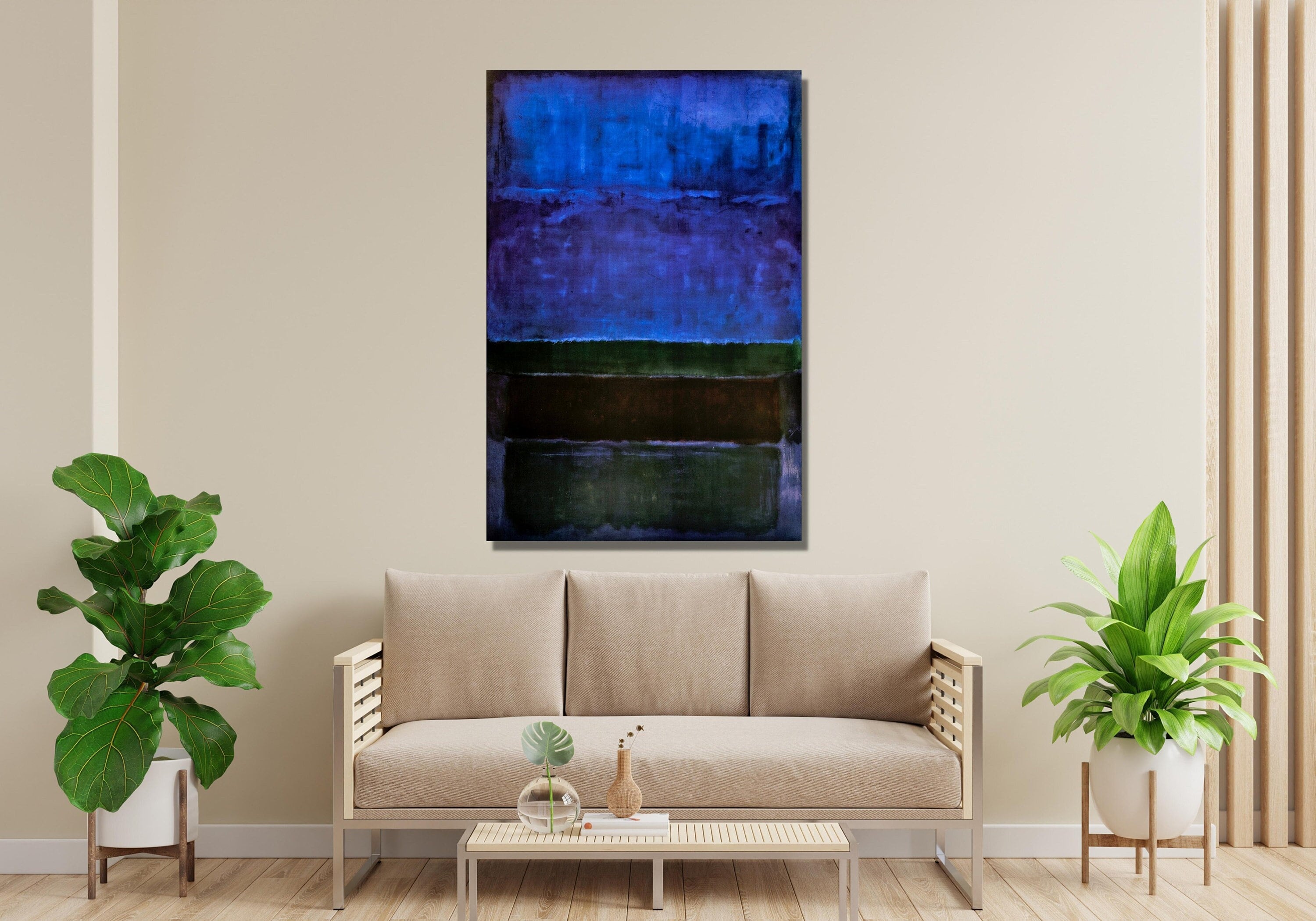 Mark Rothko Navy Blue and Dark Black Painting, Mark Rothko P | Inspire ...