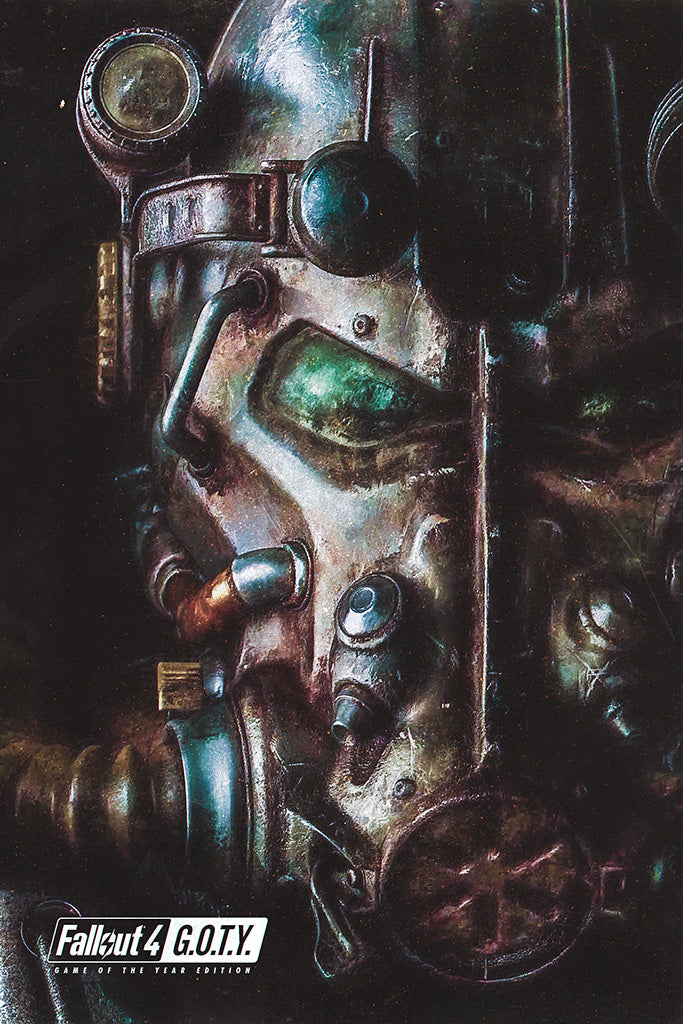 Fallout 4 Game of the Year Edition Game Poster 1 | Inspire Uplift