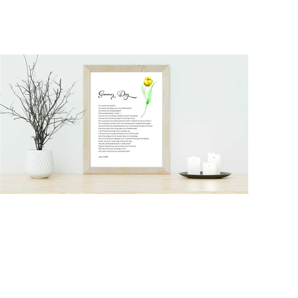 Summer Day | Mary Oliver | Poem | - Inspire Uplift