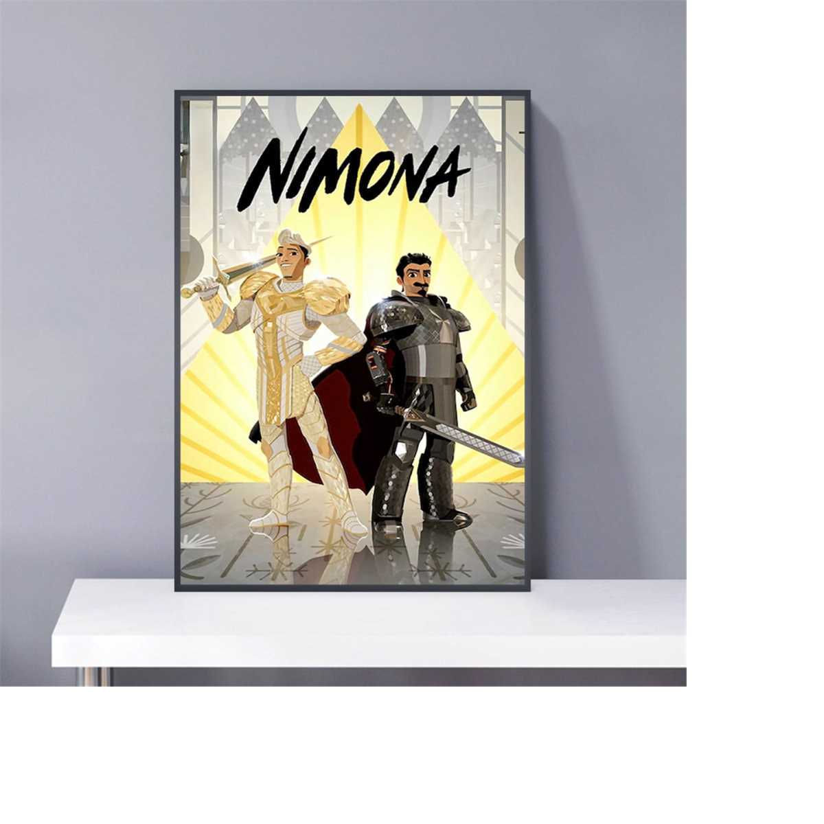 Nimona Movie Poster 2023 Film, PVC package waterproof | Inspire Uplift