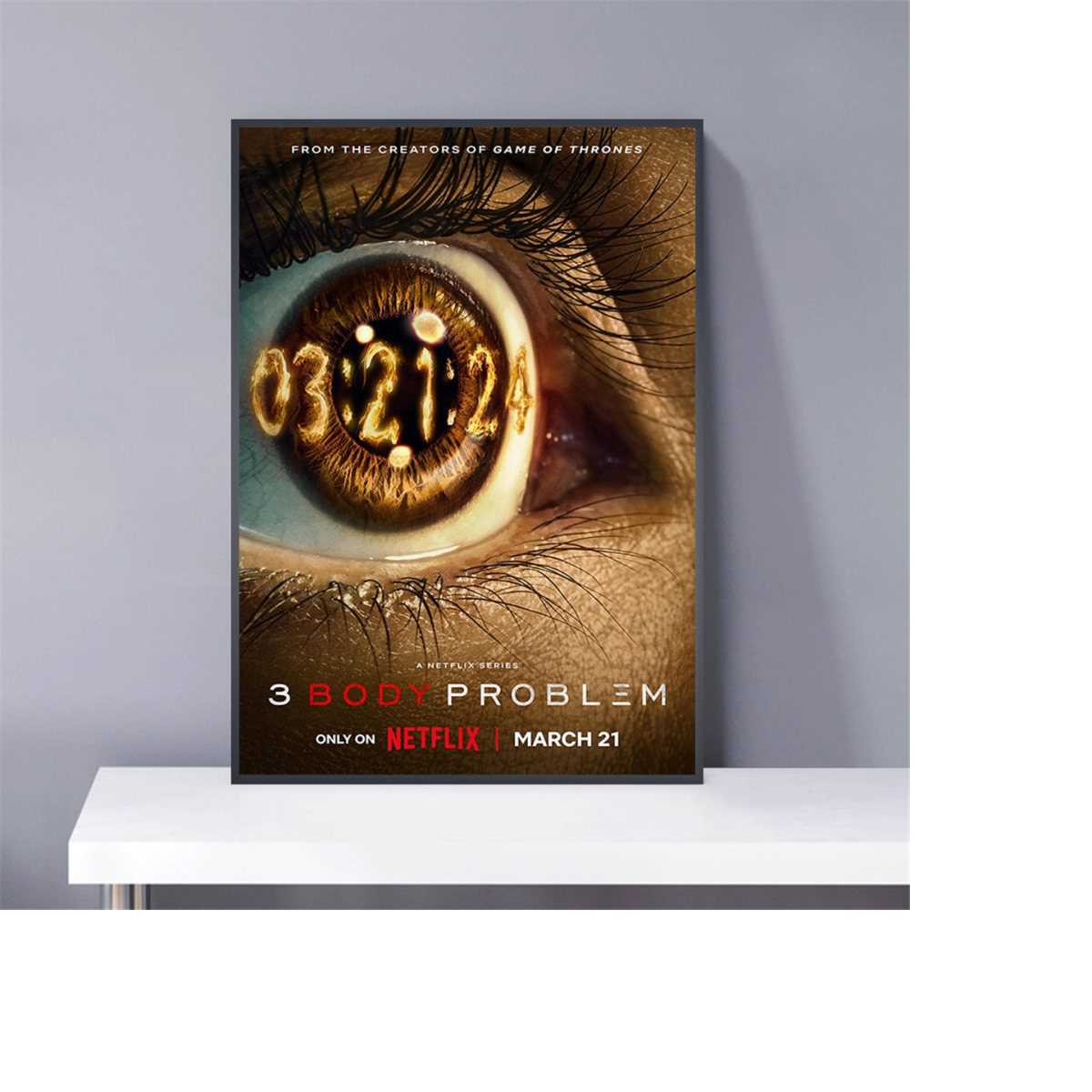 3 Body Problem 2023 Movie Poster PVC package | Inspire Uplift