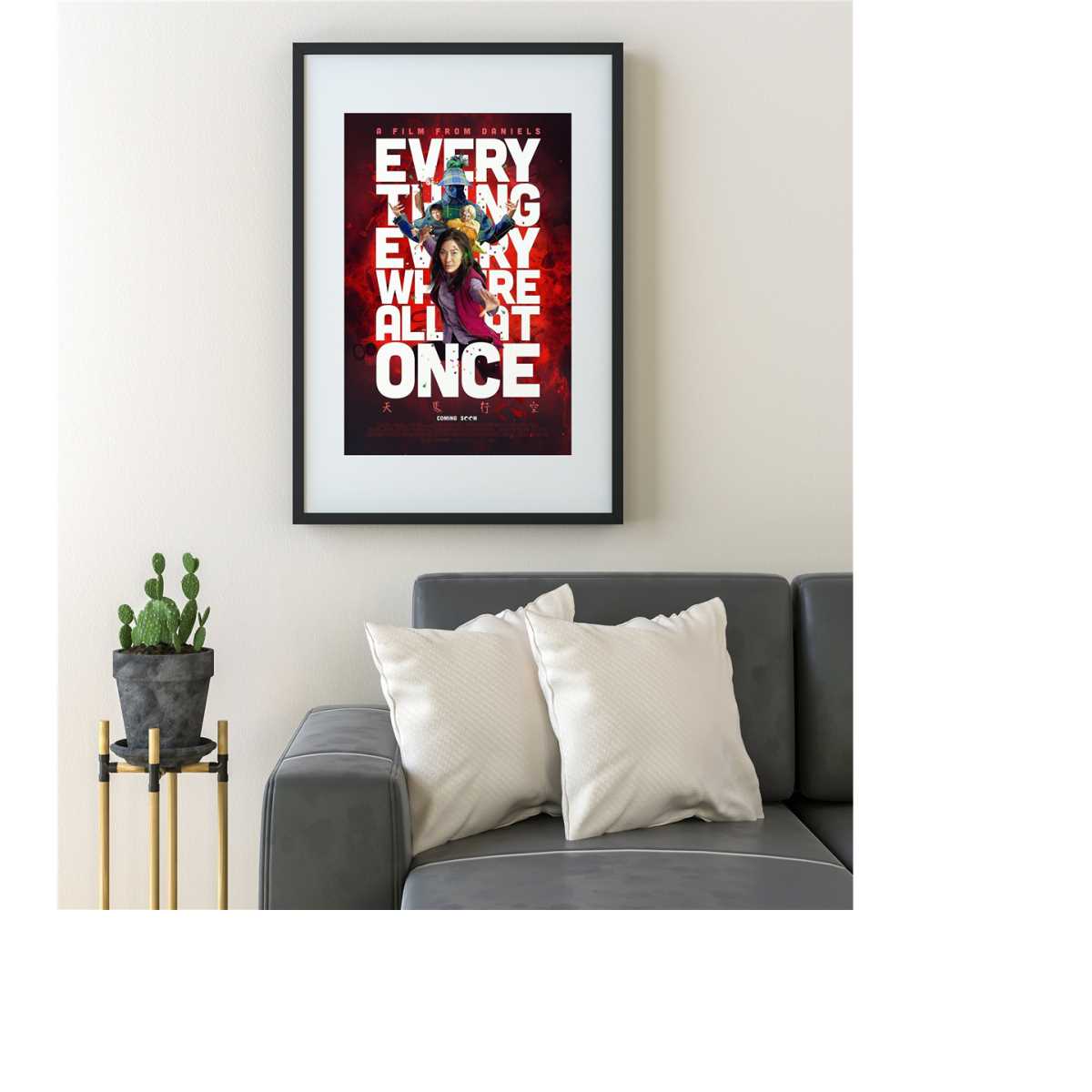 Everything Everywhere All At Once - Movie Poster | Inspire Uplift