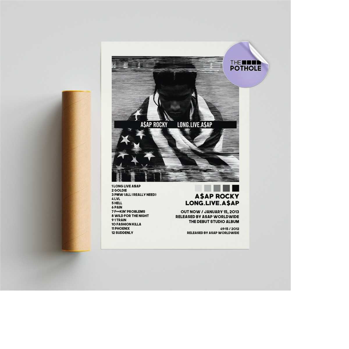 ASAP Rocky Poster / Long Live Asap Poster - Inspire Uplift