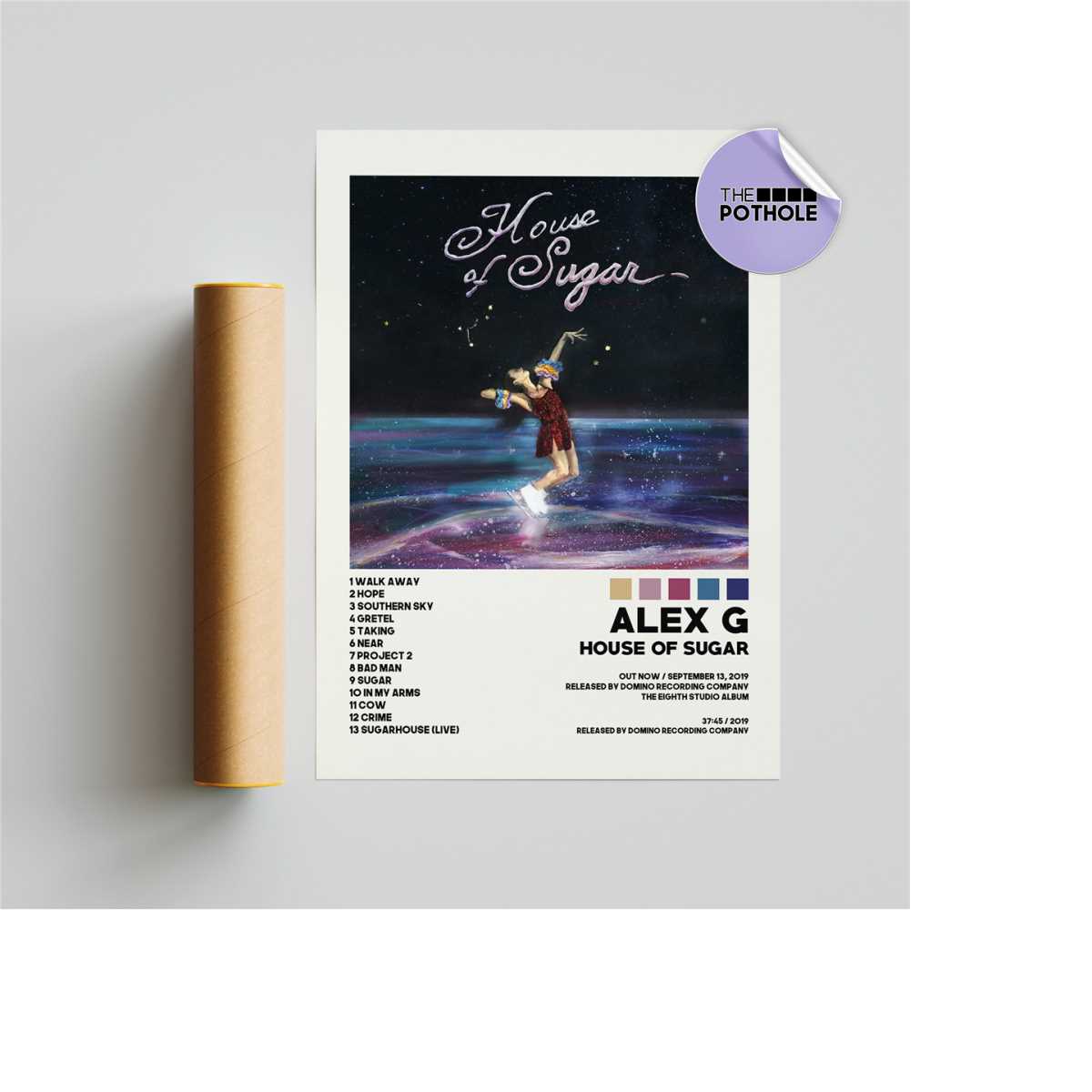 Alex G Posters / House of Sugar Poster | Inspire Uplift