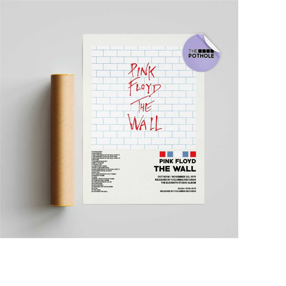 Pink Floyd Posters / The Wall Poster, Pink - Inspire Uplift