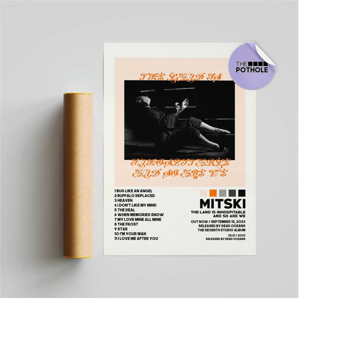 Mitski Posters / The Land Is Inhospitable and | Inspire Uplift