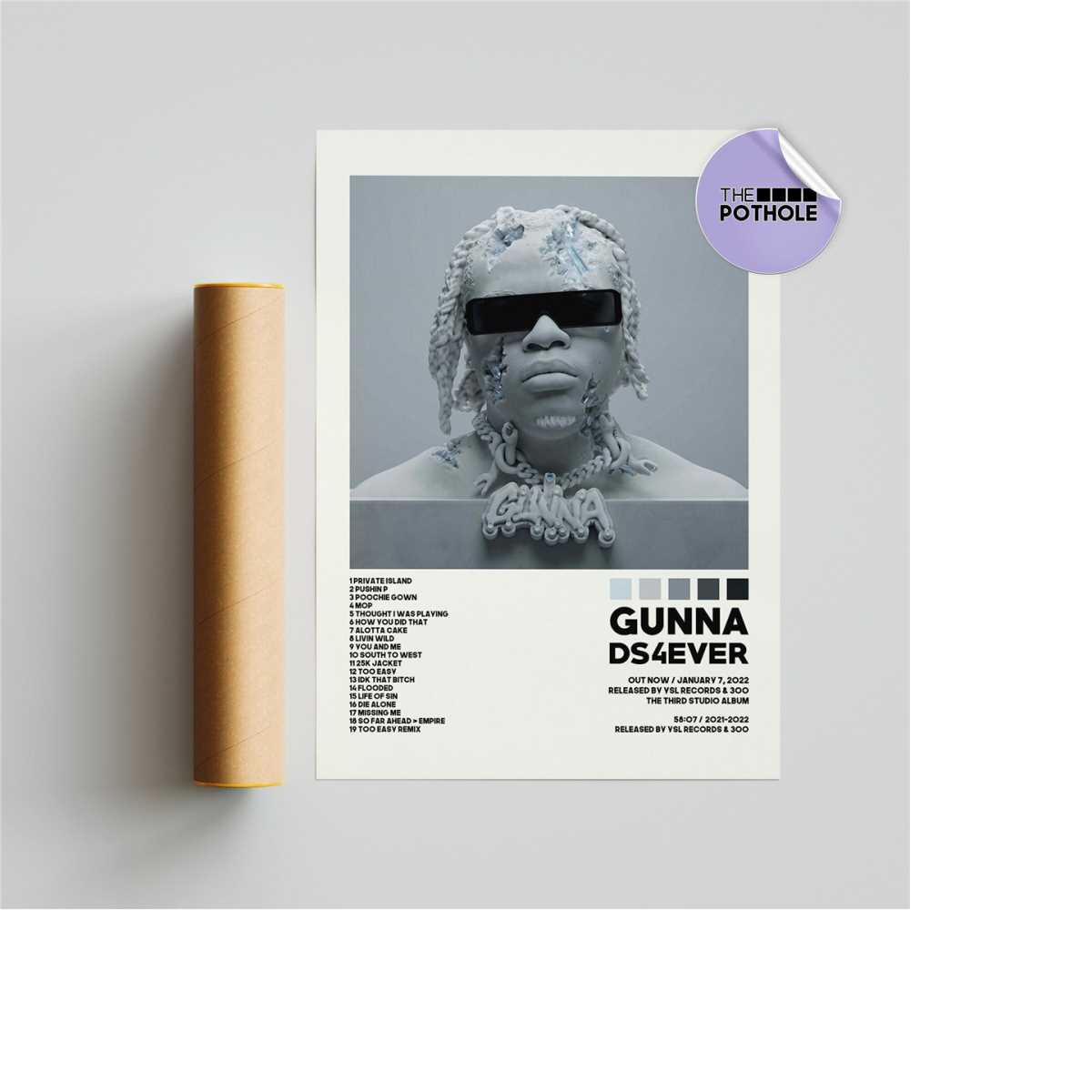 Gunna Poster | DS4EVER Poster | Gunna, Tracklist - Inspire Uplift