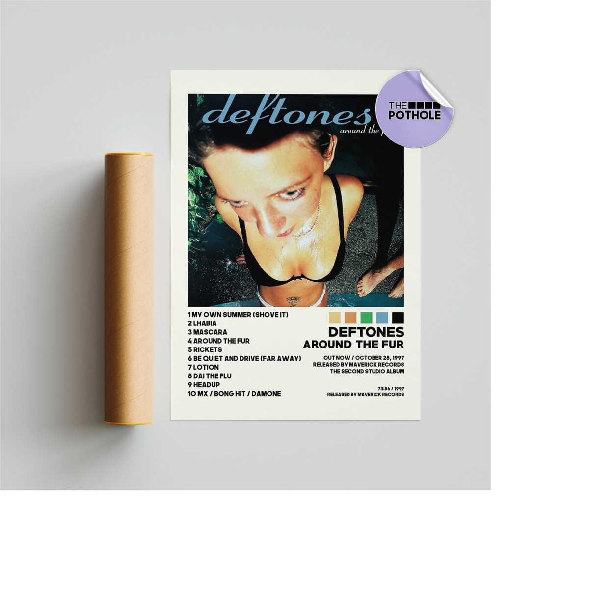 Deftones 'around The Fur' Posters | Inspire Uplift