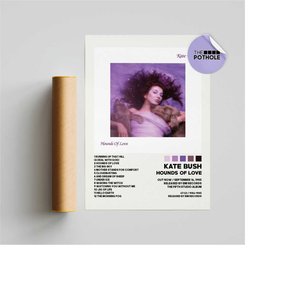 Kate Bush Posters / Hounds of Love Poster | Inspire Uplift