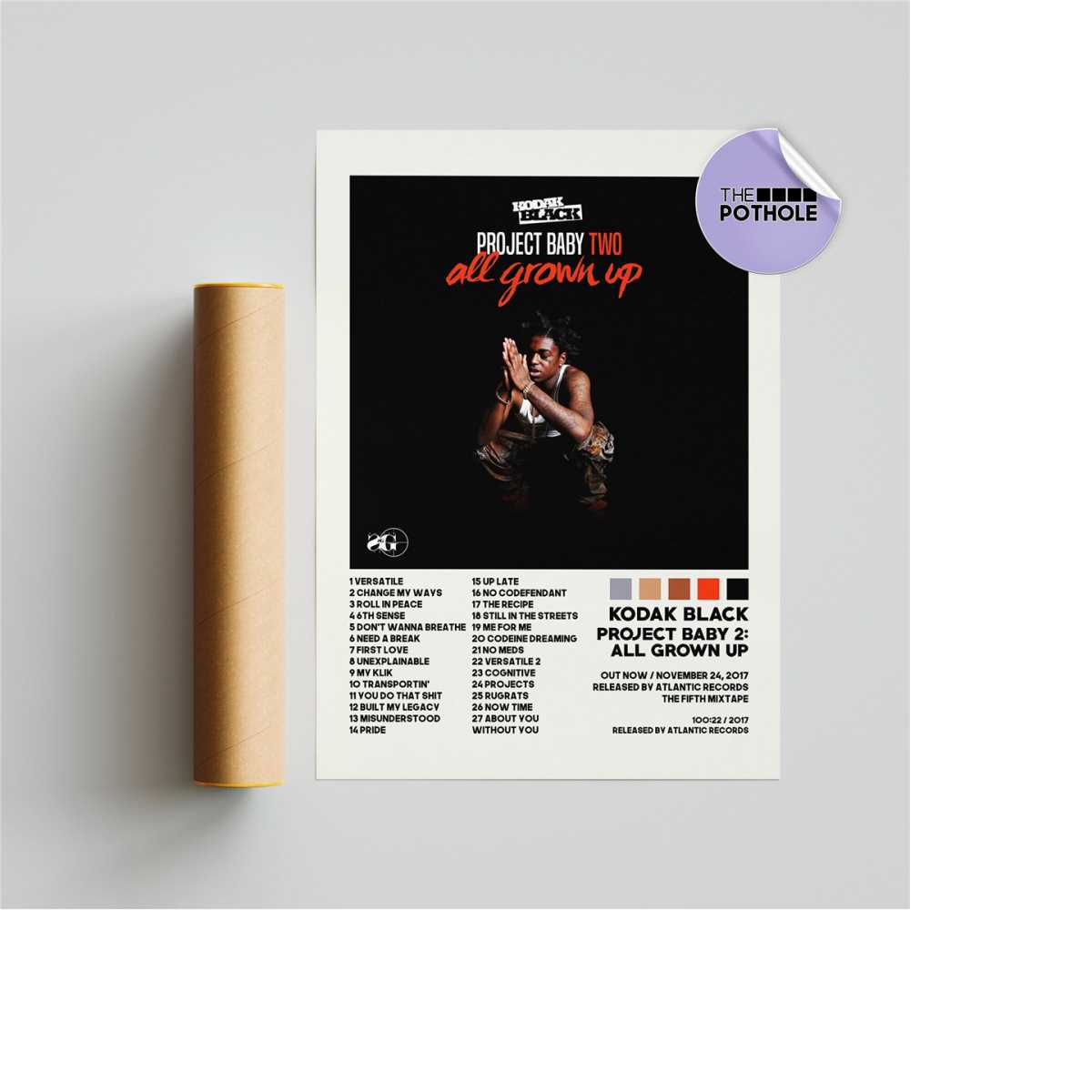 Kodak Black Posters / Project Baby 2 All - Inspire Uplift