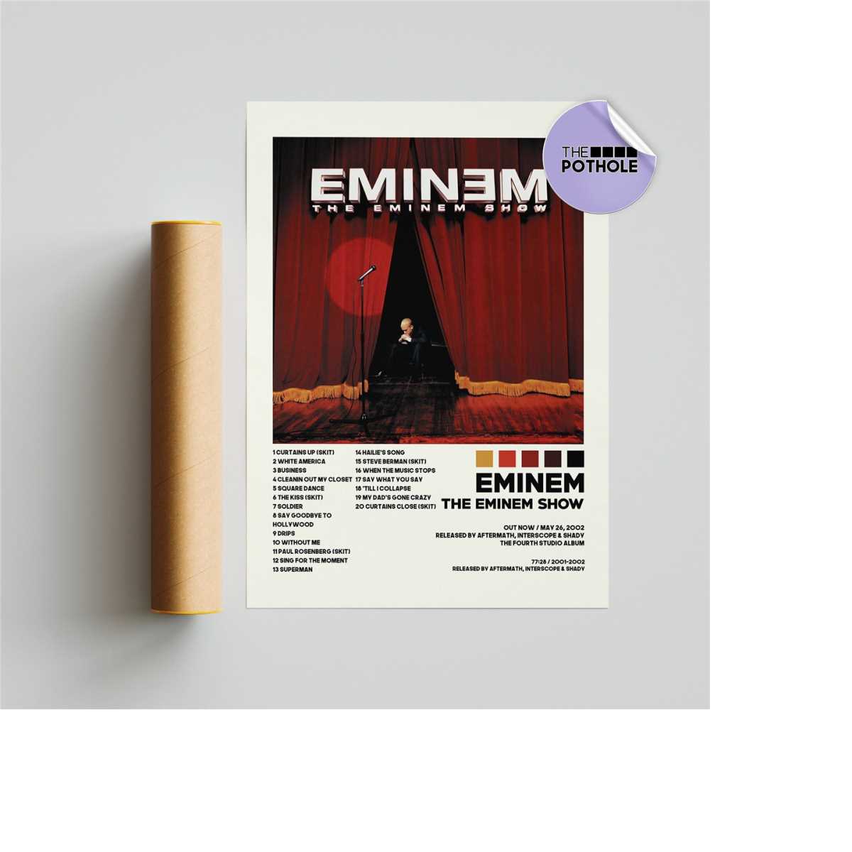 Eminem Posters / The Eminem Show Poster, Album | Inspire Uplift