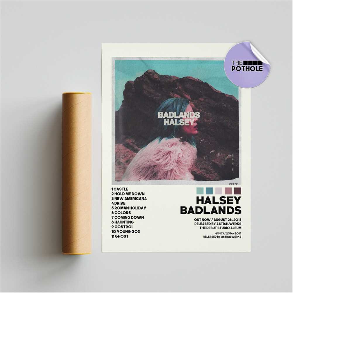 Halsey Badlands / Halsey Posters / Badlands Poster | Inspire Uplift